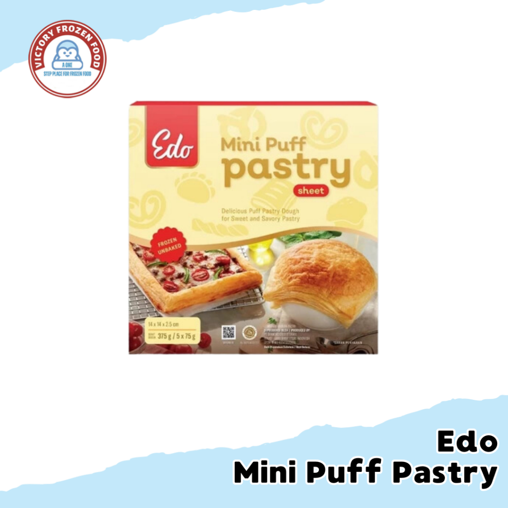 Jual Edo Mini Puff Pastry/Victory Frozen Food | Shopee Indonesia