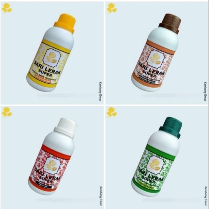 Jual sari lerak super kembang mas cairan pencuci batik tradisional ...