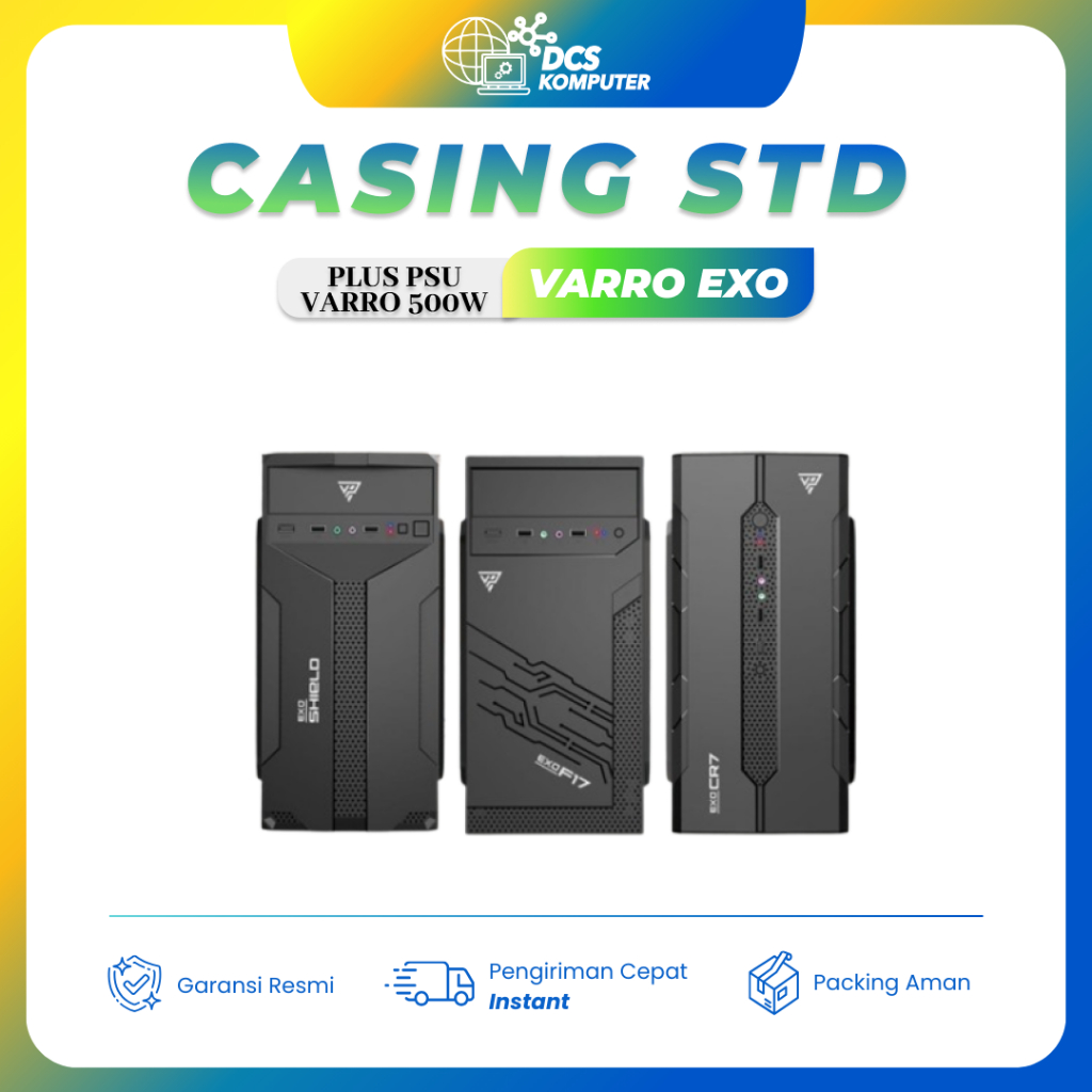 Jual CASING Varro Prime Exo Shield | Varro f17 | Varro CR7 | + PSU 500 ...