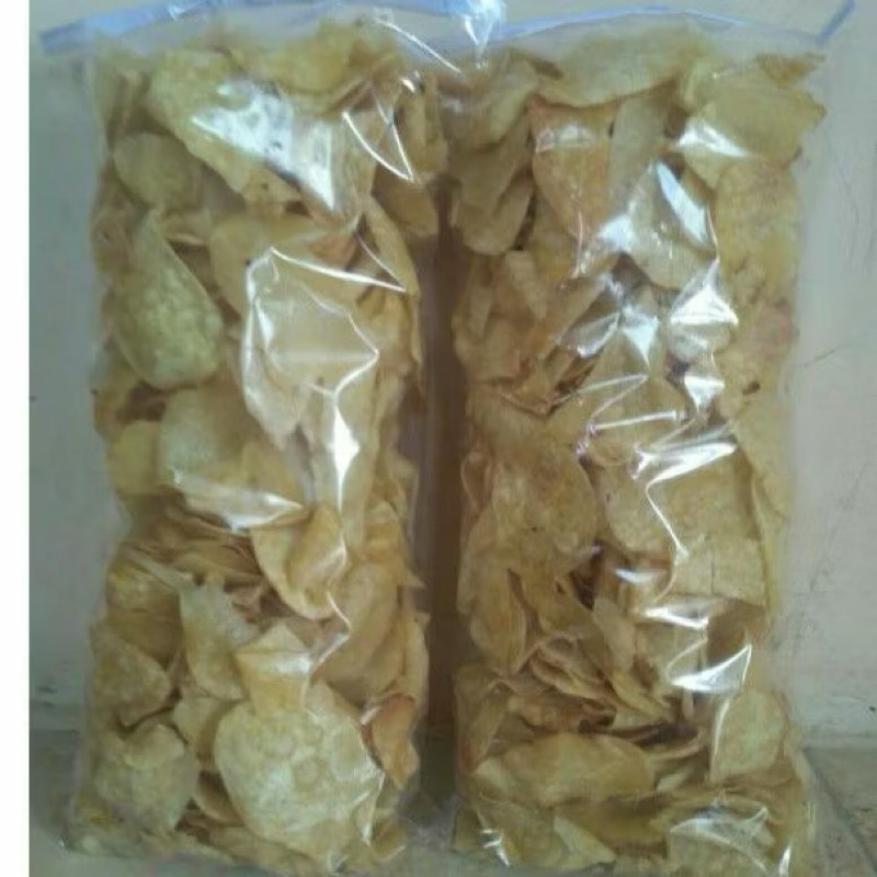Jual Kripik talas / kripik mbothe Rasa Original gurih 250gr ( free ...