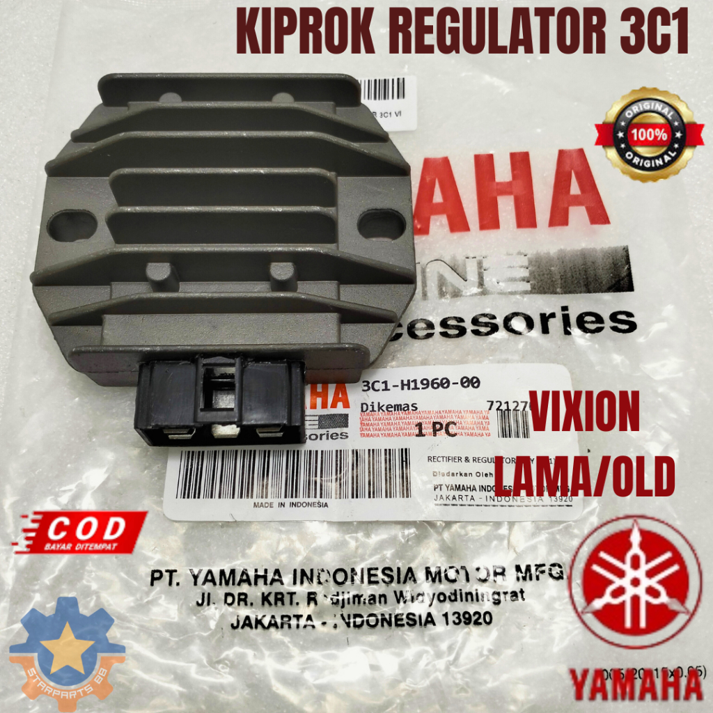 Jual KIPROK REGULATOR 3C1 MOTOR YAMAHA VIXION LAMA/OLD KUALITAS ...