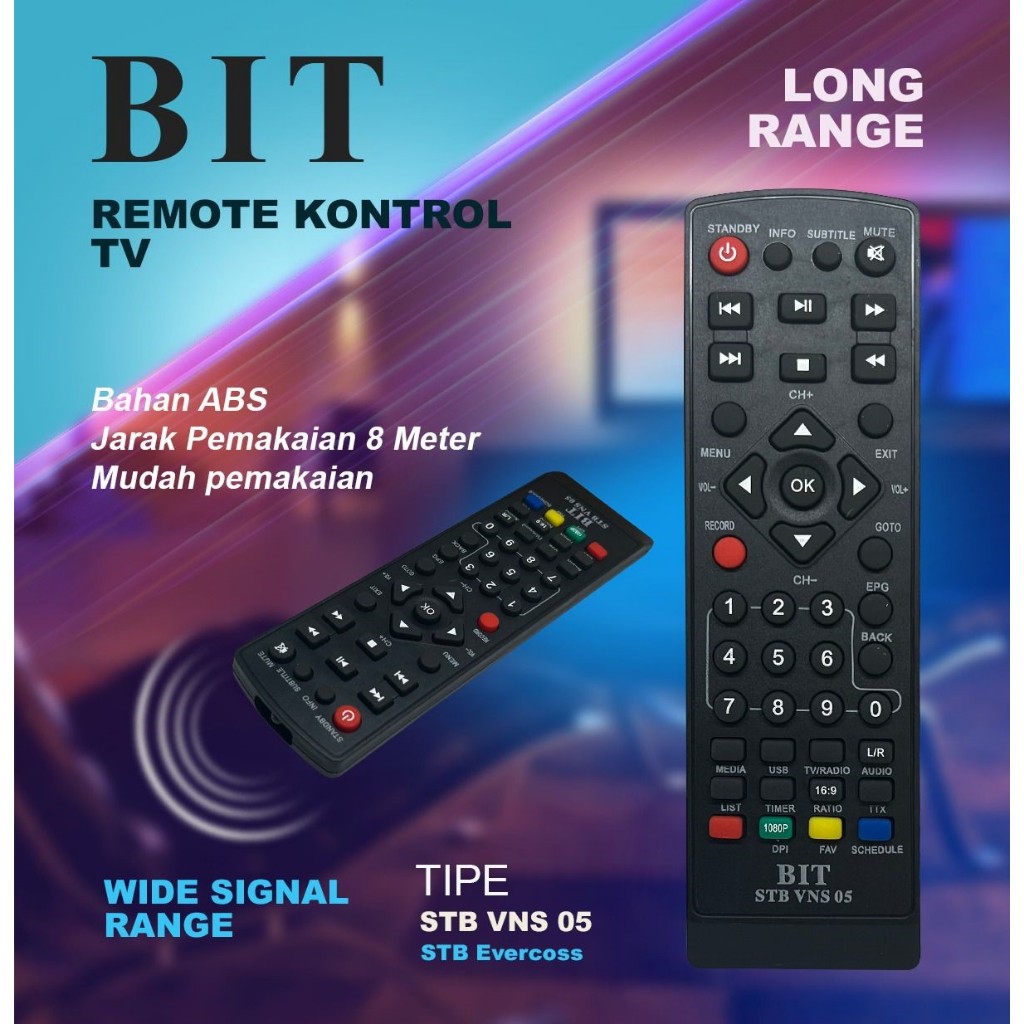 Jual Remot STB / Remot Set Top Box / Remote STB Universal/ Remot STB Multi | Shopee Indonesia