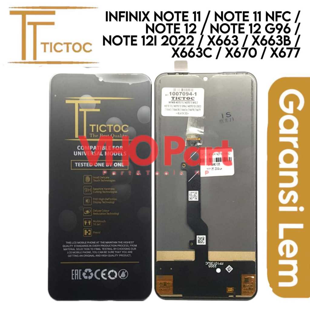 Jual LCD Touchscreen Fullset Infinix Note 11 / NOTE 11 NFC / NOTE 12 ...