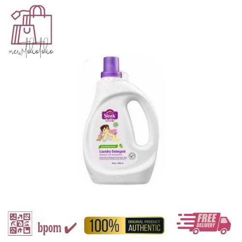 Jual Sleek Baby Laundry Botol detergent cair 1200ml Pewangi Pakaian ...