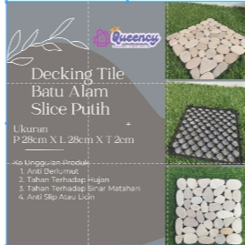 Jual Paket Bundling 10 Pcs - Decking Tile Batu Alam - Batu Alam Slice ...