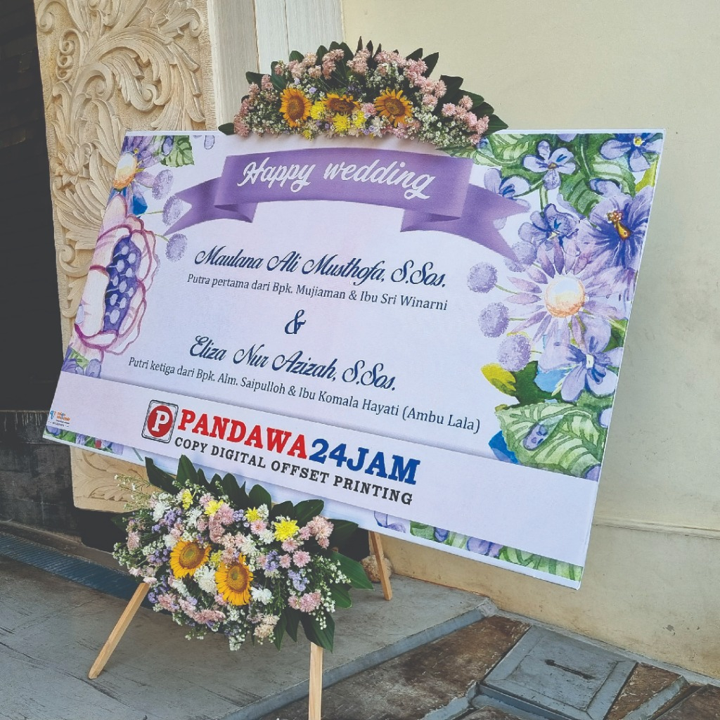 Jual Karangan Bunga Banner Elegan Premium | Shopee Indonesia