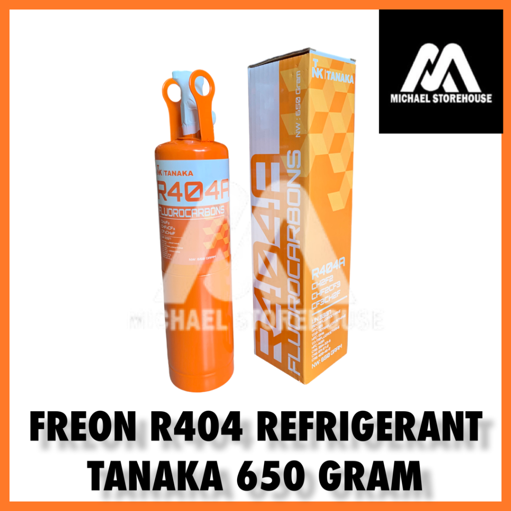 Jual FREON R404 REFRIGERANT TANAKA 650 GRAM | Shopee Indonesia