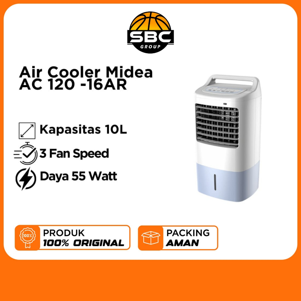 Jual AIR COOLER MIDEA AC 120-16AR/AC 100 A(B) | Shopee Indonesia