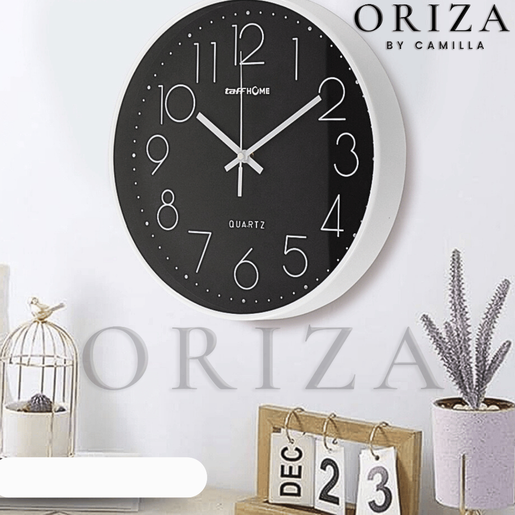 Jual JAM DINDING RUMAH AESTHETIC JAM DINDING QUARTZ JAM DINDING TAFF ...