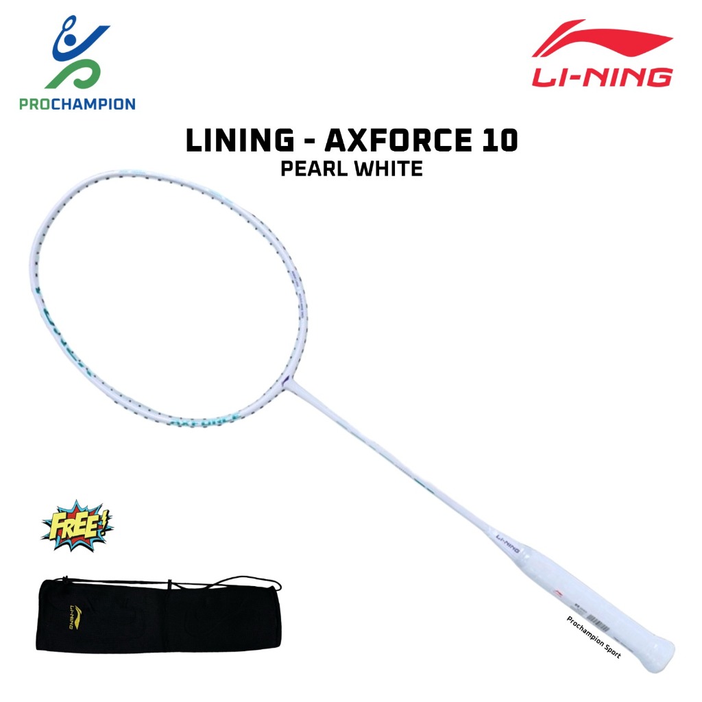 Jual New ! Raket Badminton Lining Axforce 10 Li-Ning Ax Force 10 Peral ...