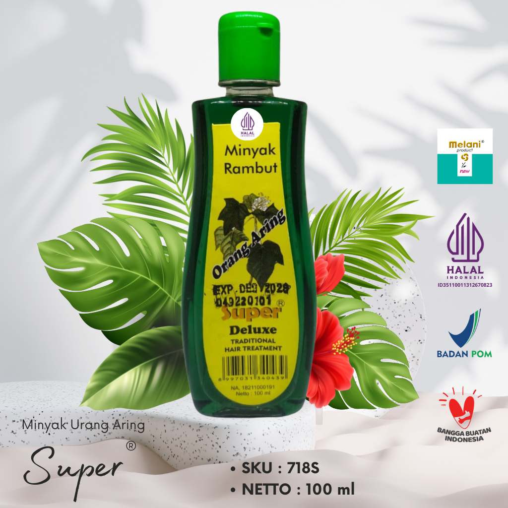 Jual 718S Super by Melani Minyak Urang Aring / Orang Aring Botol ...