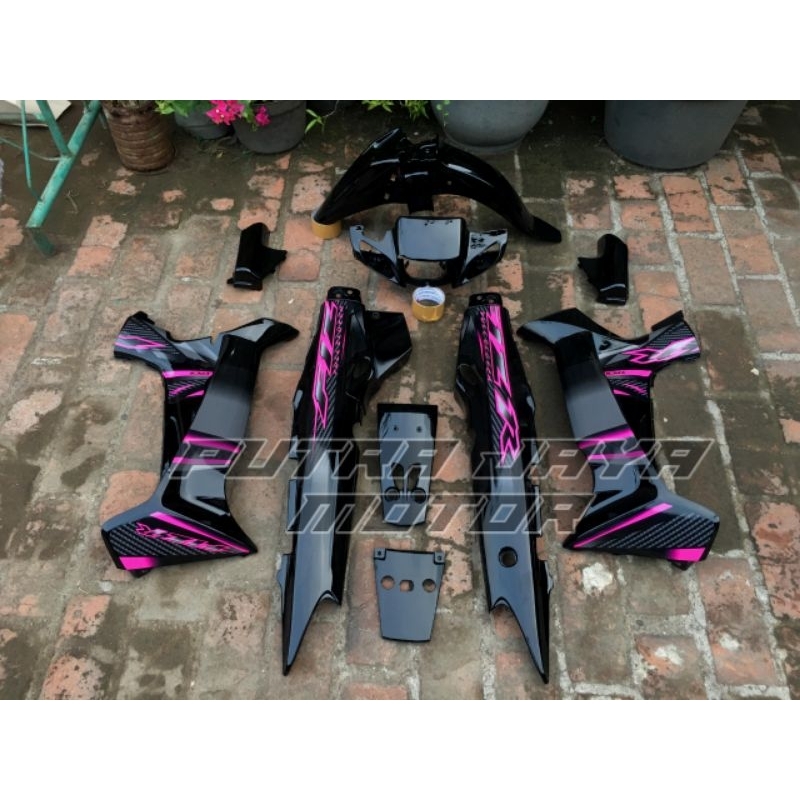 Jual bodi fiz r 2004 custom neon pink cover bodi set fiz r force 1 f1zr ...