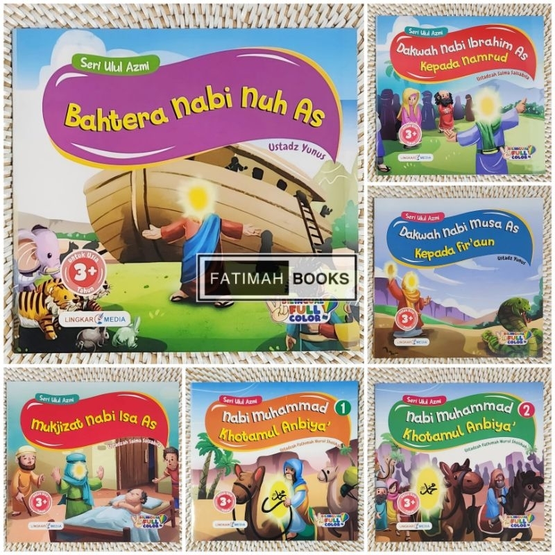 Jual Buku Cerita Nabi Seri Nabi Ulul Azmi - Buku Anak Islami | Shopee ...