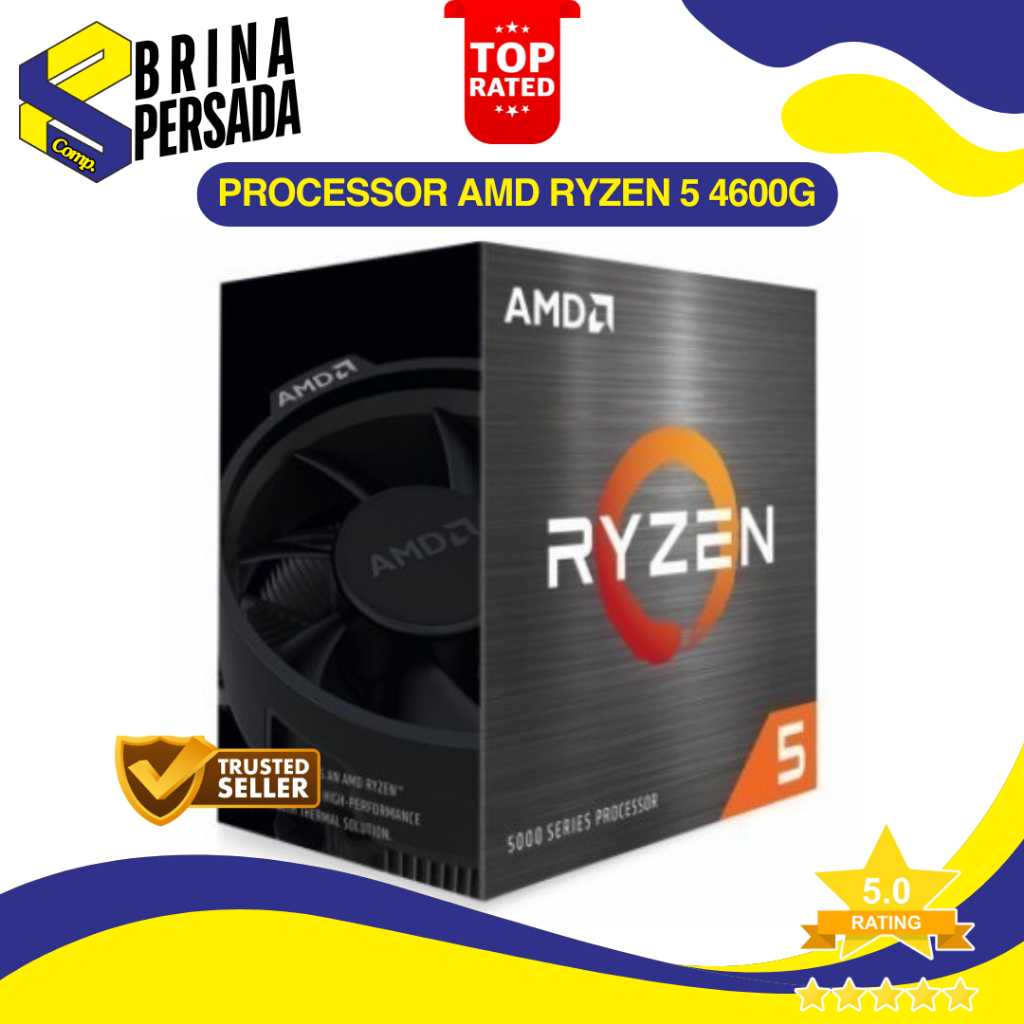 Jual Processor AMD Ryzen 5 4600G With Radeon Graphics 6Core 12Thread | Shopee Indonesia