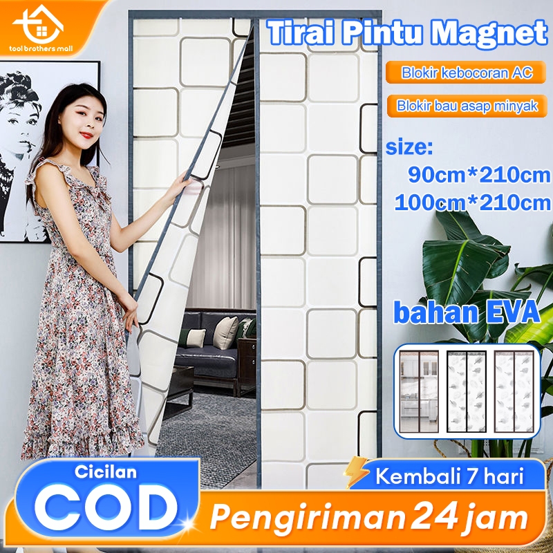 Jual Reaim Tirai Pintu Magnet PVC Anti Nyamuk Tirai Magnet Pintu（khusus ...