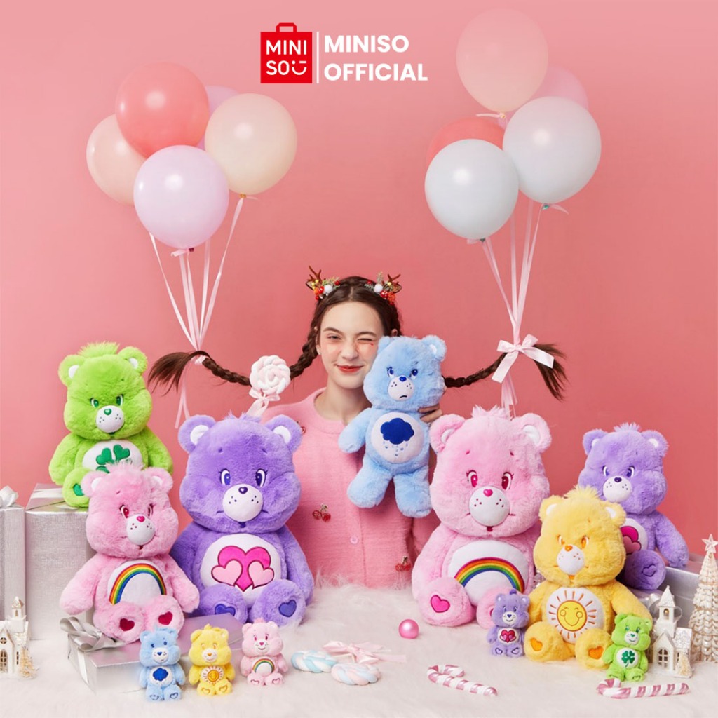 Jual MINISO TOY - Miniso x Care Bears Collection Mainan Mewah Plush Toy ...