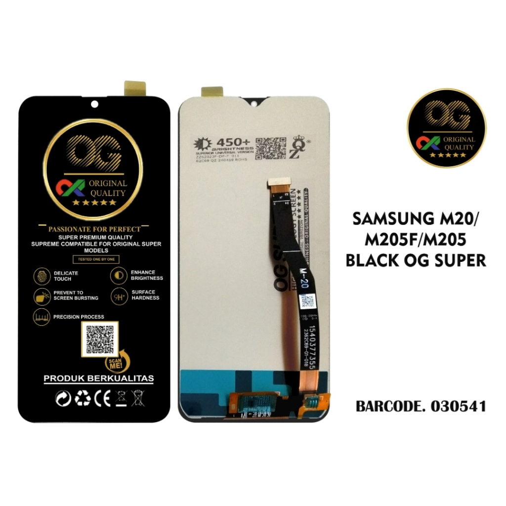 Jual ( OG SUPER ) LCD SAMSUNG M20 / M205 FULLSET | Shopee Indonesia