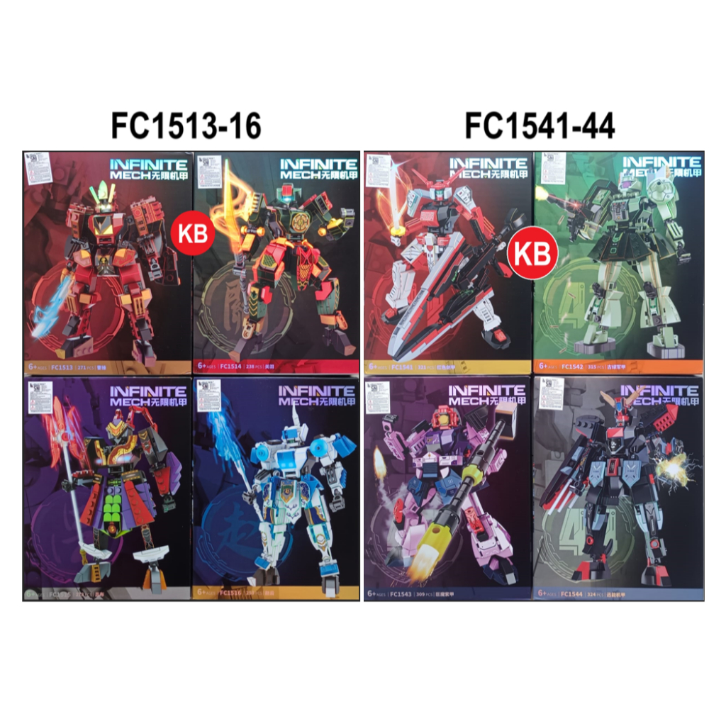 Jual KBS Bricks Forange Block FC1513-1516 | FC1521-24 | FC1525-1528 ...