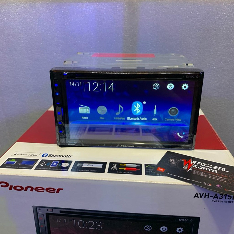 Jual Head unit Pioneer AVH-A315BT bluetooth 7inch | Shopee Indonesia