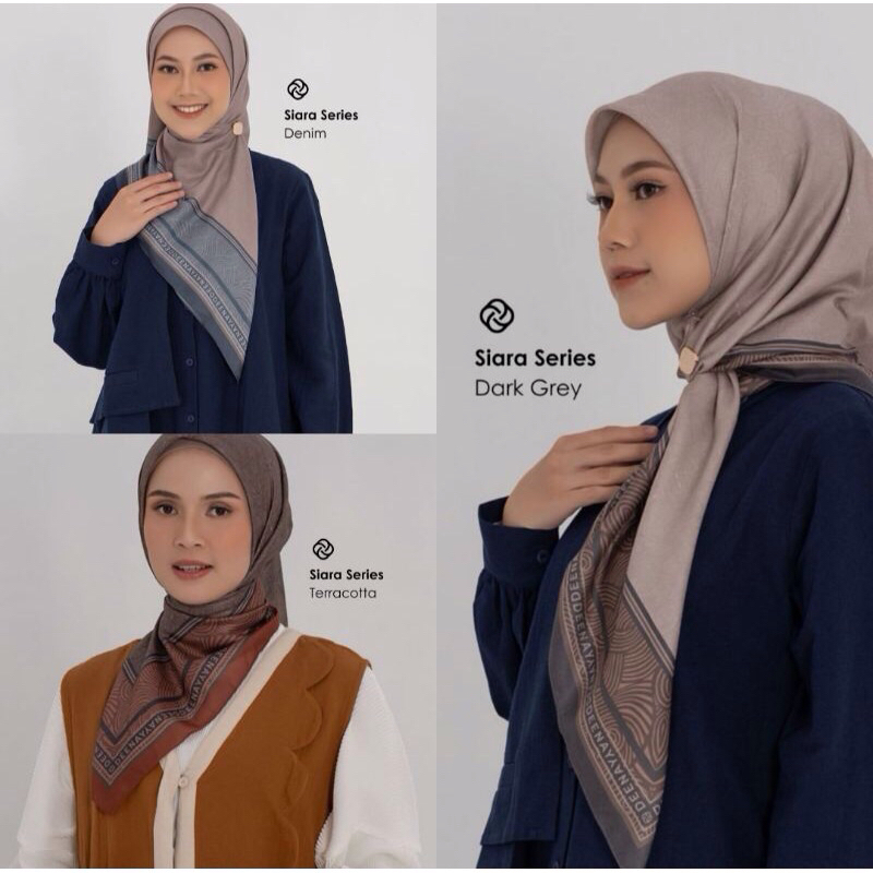 Jual Hijab Segiempat Deenay Siara Series | Shopee Indonesia