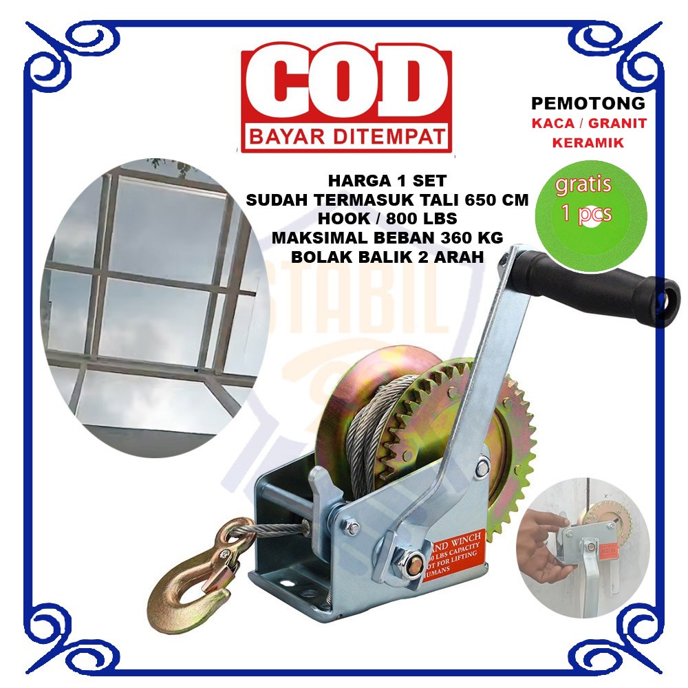 Jual Katrol Kanopi Sleding Kanofi Atap Canopy Bolak Balik Solarflat Tempred Kerek Geser 2arah ...