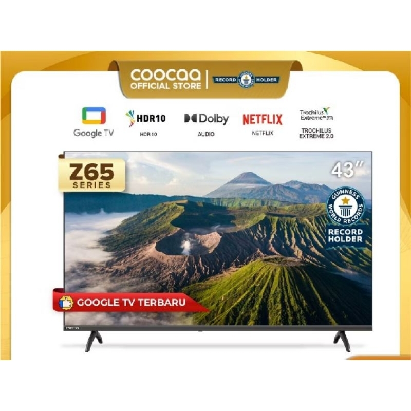 Jual Led Coocaa Coca Cooca Cocaa 43 inch 43Z65 Google Tv Z65 FHD 43Z 65 ...