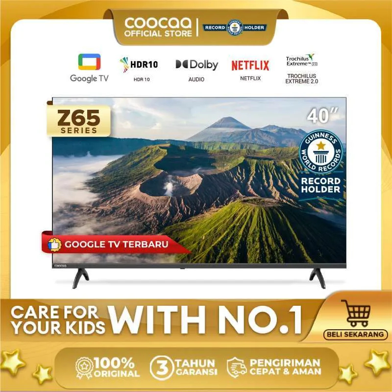 Jual LED COOCAA Coca Cooca Cocaa Koka 40 Inch 40inch OS Google Tv 40Z65 40Z Z65 Z 65 Bluetooth ...