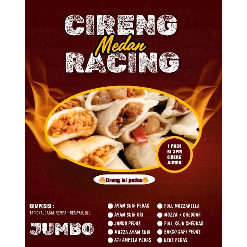 Jual CIRENG ISI JUMBO ISI 3PCS CIRENG JUMBO / CIRENG AYAM SUIR JUMBO ...