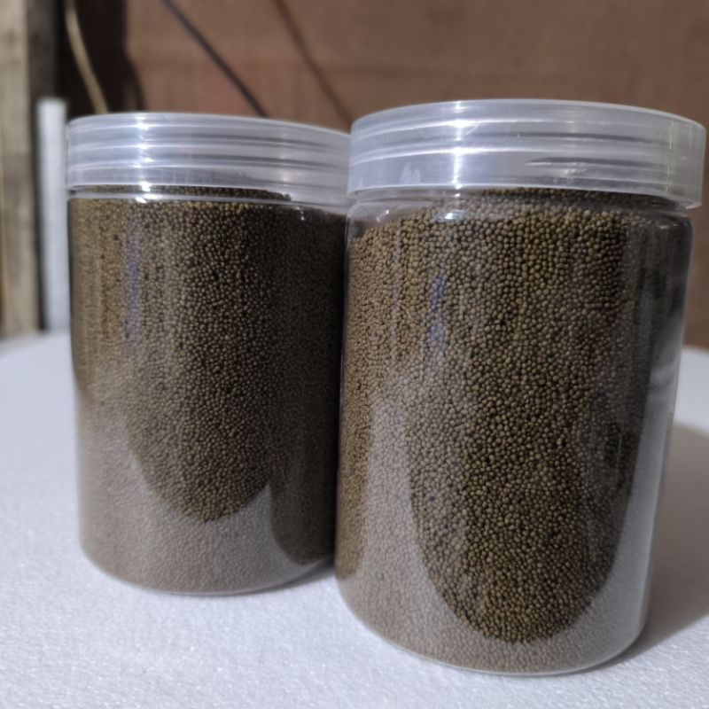 Jual new produk COD pelet ikan kecil mini pelet apung pakan ikan hias ...