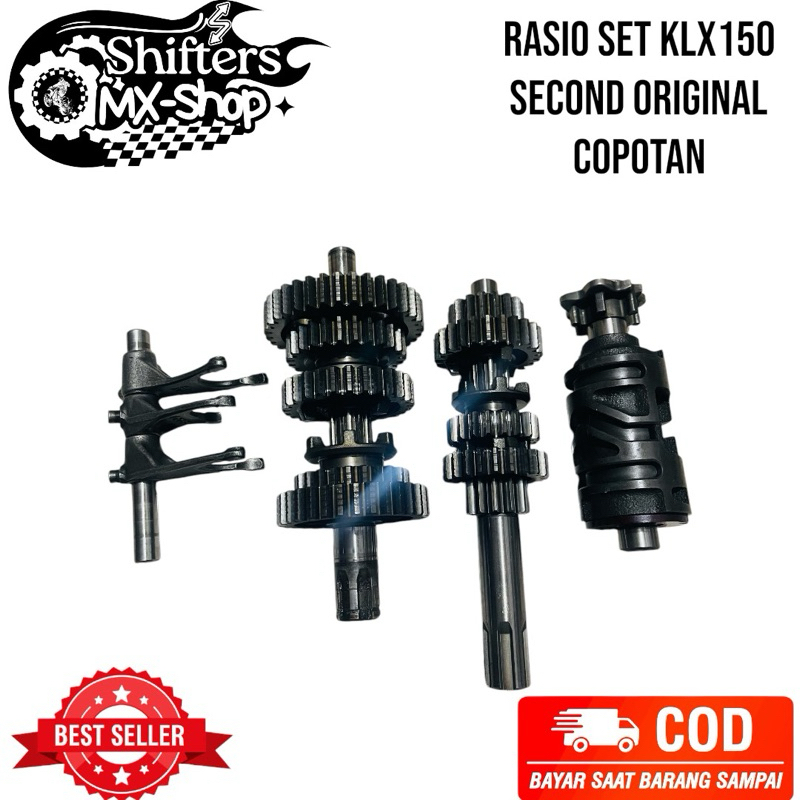 Jual Rasio set Original klx 150 -Gear rasio klx150 | Shopee Indonesia