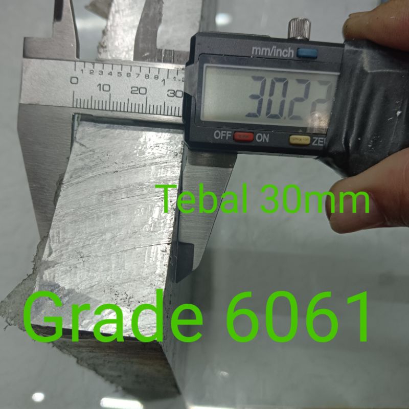 Jual Plat Aluminium 30mm x 185mm x 280mm (6061) | Shopee Indonesia