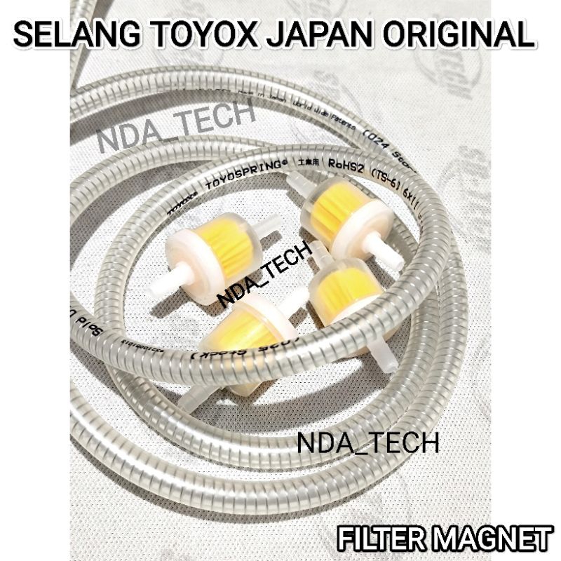 Jual SELANG BENSIN JAPAN TOYOX ORIGINAL SELANG BENSIN TRANSPARAN LAPIS ...