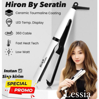 Jual Catokan Rambut Hiron By Seratin Original Catok 2 IN 1 Pelurus dan ...
