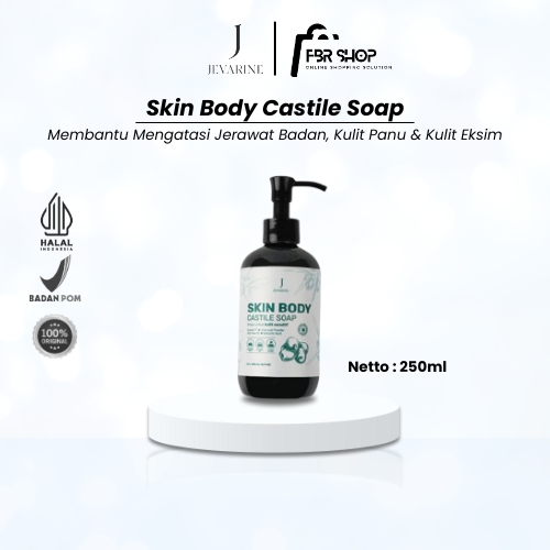 Jual Jevarine Skin Castile Body Soap - Sabun Mandi untuk Kulit Sensitif ...