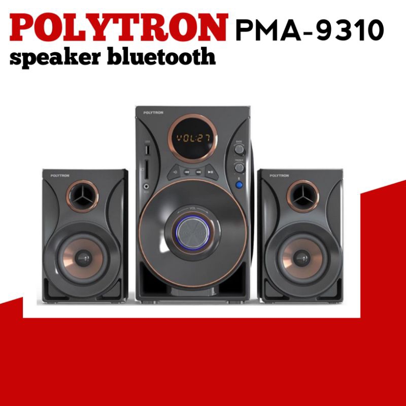 Jual speaker bluetooth POLYTRON PMA 9310 speaker aktif bluetooth | Shopee Indonesia