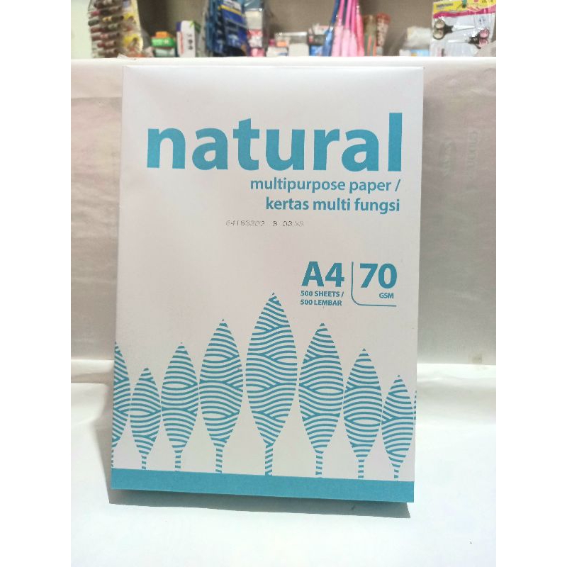 Jual Kertas HVS / Fotocopy Natural ukuran A4 70gsm(putih) | Shopee Indonesia