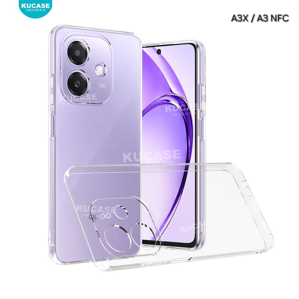 Jual Case Oppo A3X Oppo A3 Nfc CLEAR CASE 2.0mm Softcase Bening ...