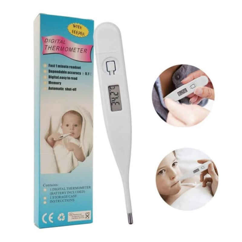 Jual THERMOMETER Pengukur Suhu Tubuh - TERMOMETER DIGITAL Bisa Untuk ...