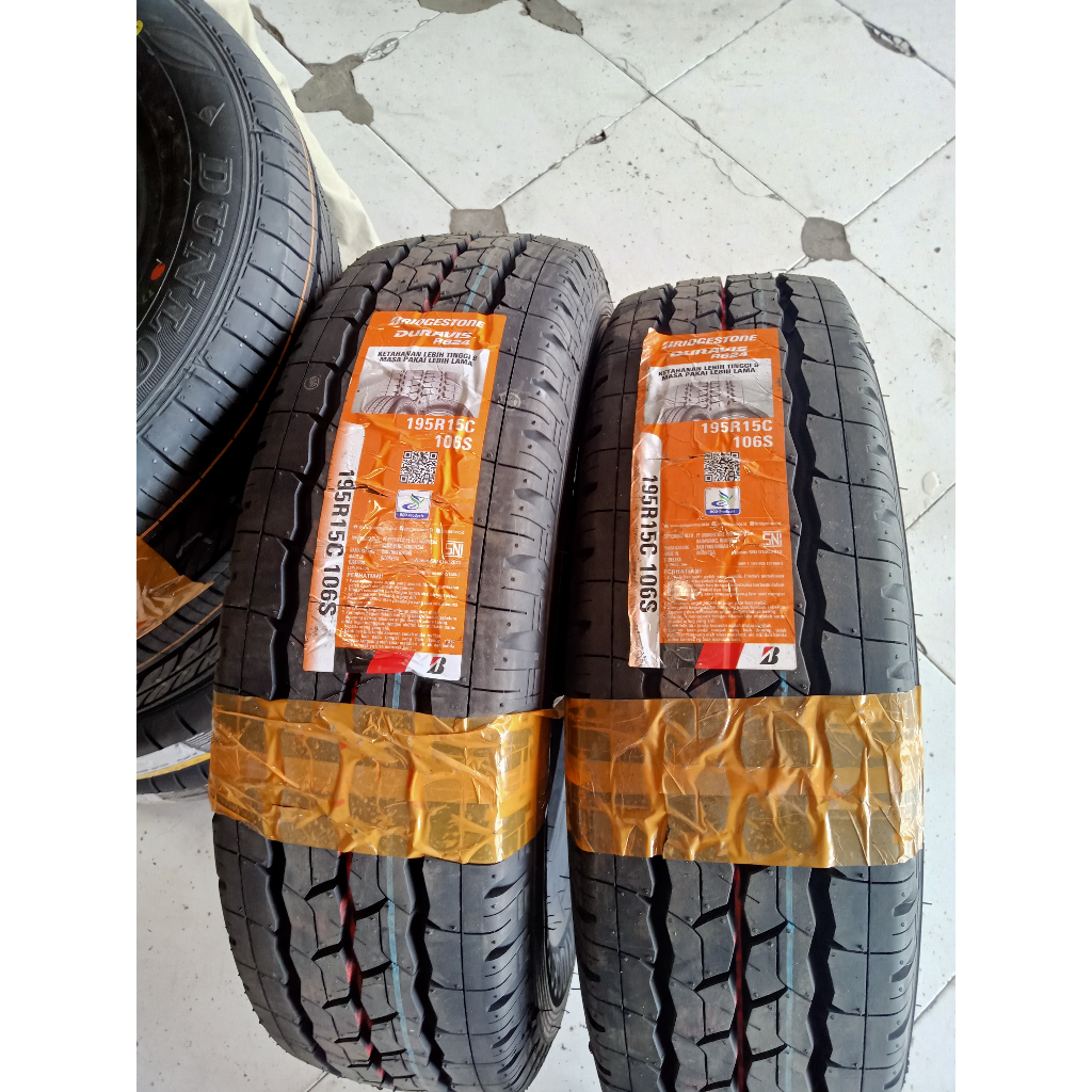 Jual Ban Mobil Bridgestone 195 R15 Duravis 8PR R624 195/15 195R15 ...