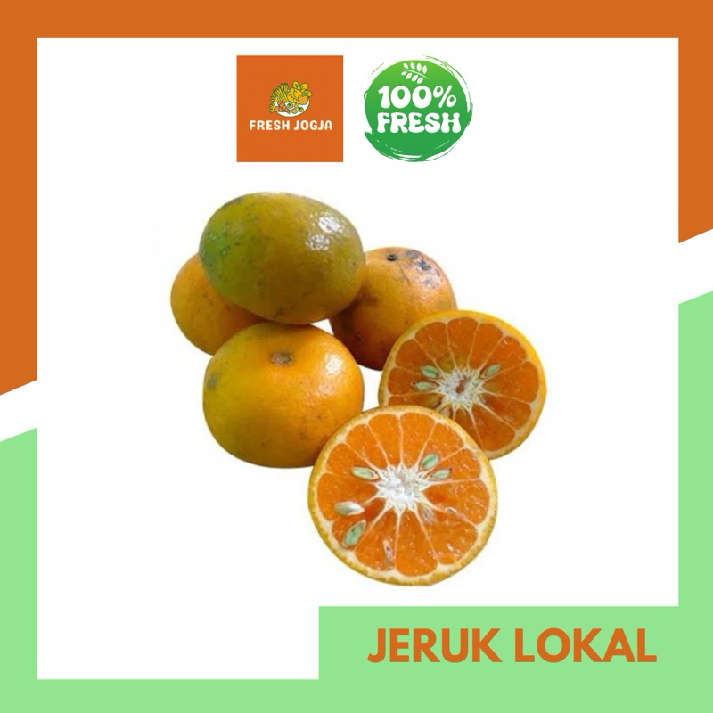 Jual Buah Jeruk Lokal Manis per 1kg | Fresh Jogja | Shopee Indonesia