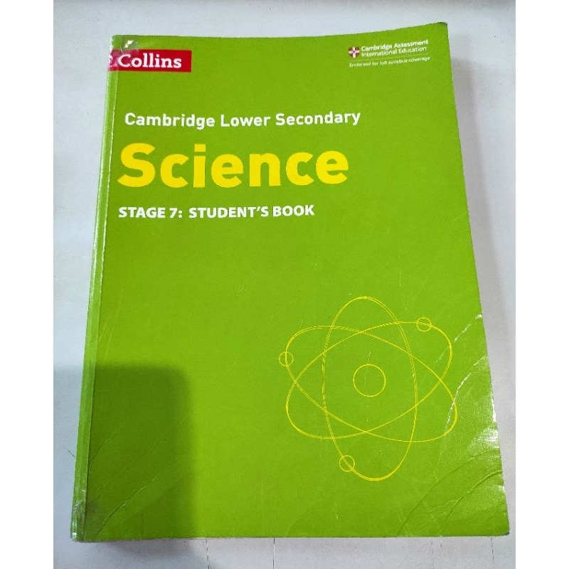 Jual CAMBRIDGE LOWER SECONDARY SCIENCE STAGE 7 STUDENTS BOOK BEKAS PAKAI | Shopee Indonesia