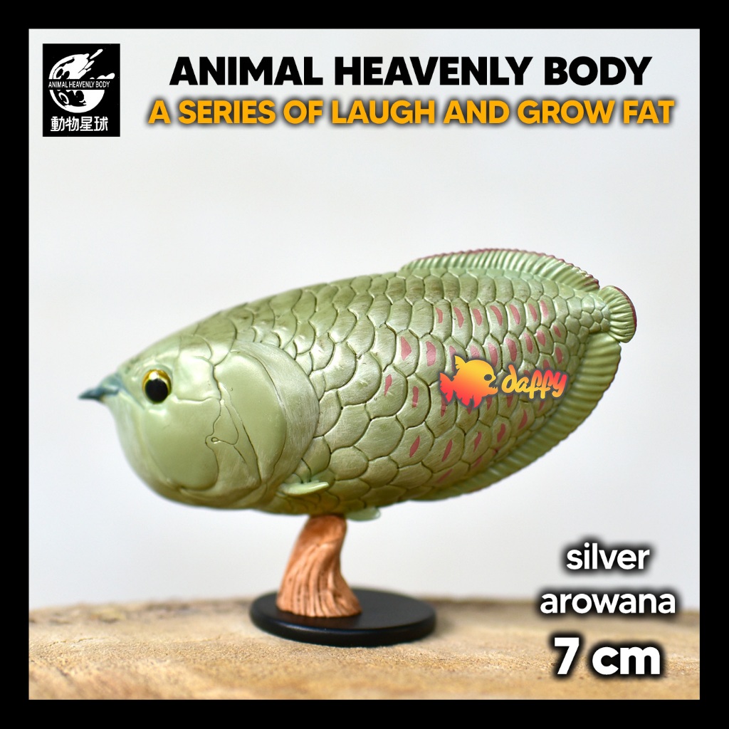 Jual Animal Heavenly Body AROWANA #2 Fish Figurine figurin patung ikan ...
