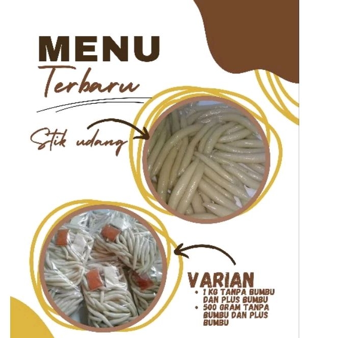 Jual Stik udang mentah plus bumbu 500 gram | Shopee Indonesia