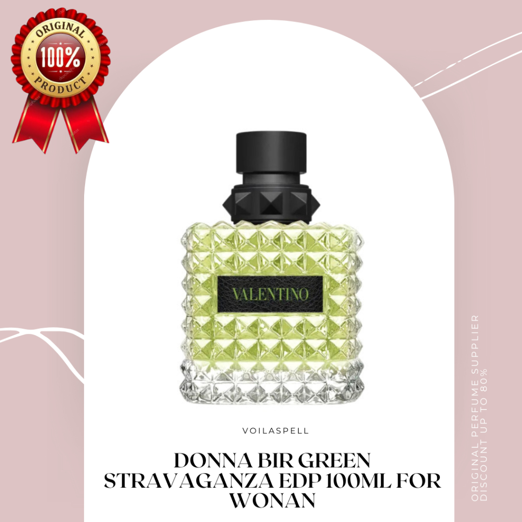 Jual VALENTINO DONNA BIR GREEN STRAVAGANZA EDP 100ML FOR WOMAN ORIGINAL ...