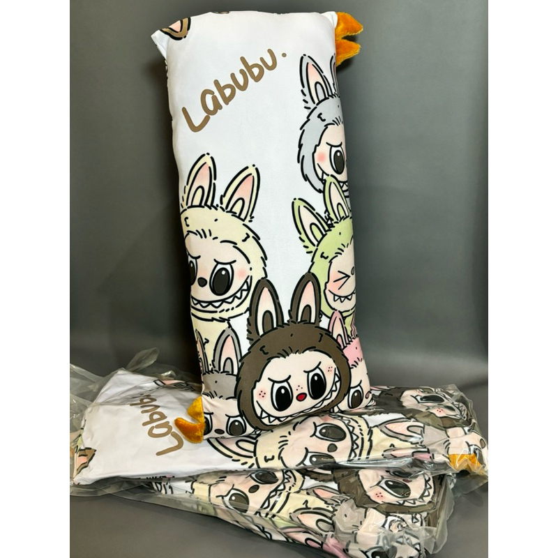 Jual Bantal Guling Labubu Semi Tencel Size L (53 x 25 CM) - Motif ...