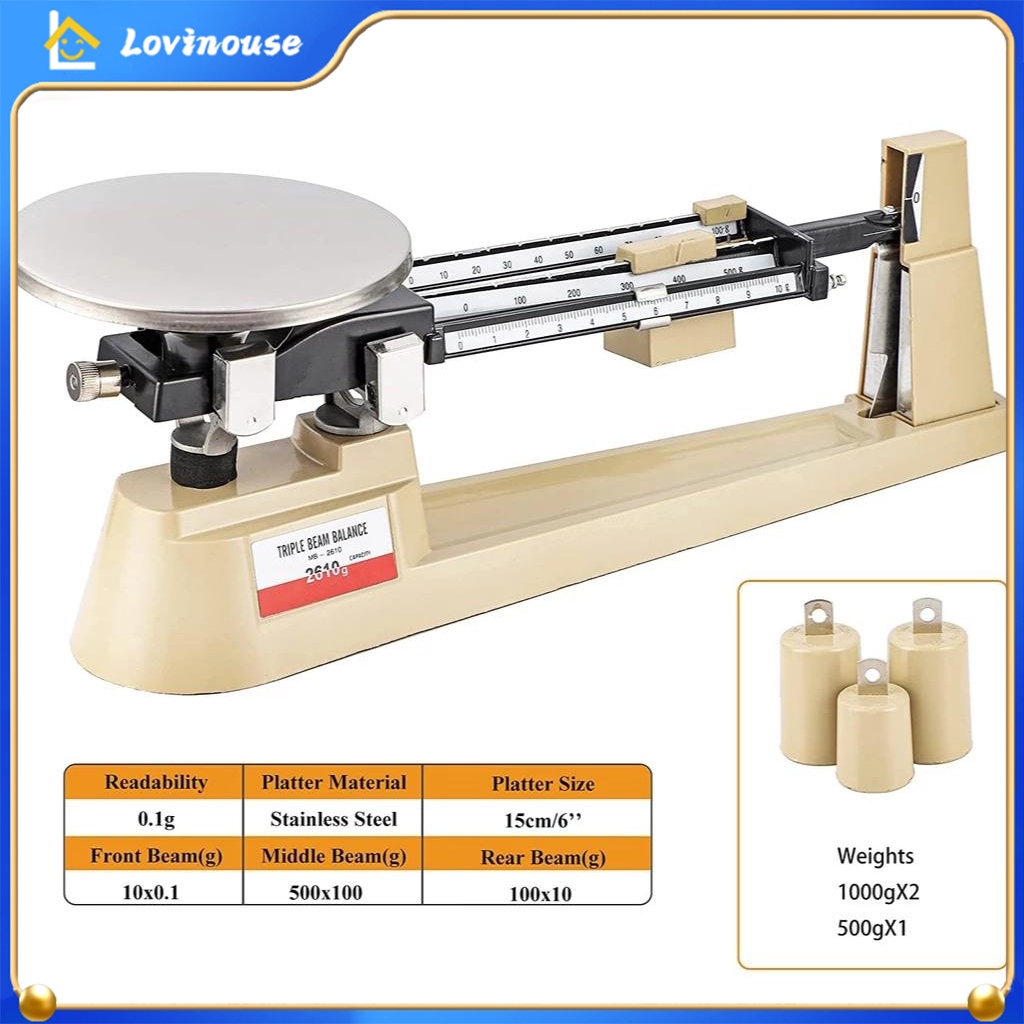 Jual Neraca / Timbangan MB2610 3 Tiga Lengan MB 2610 Triple Beam ...