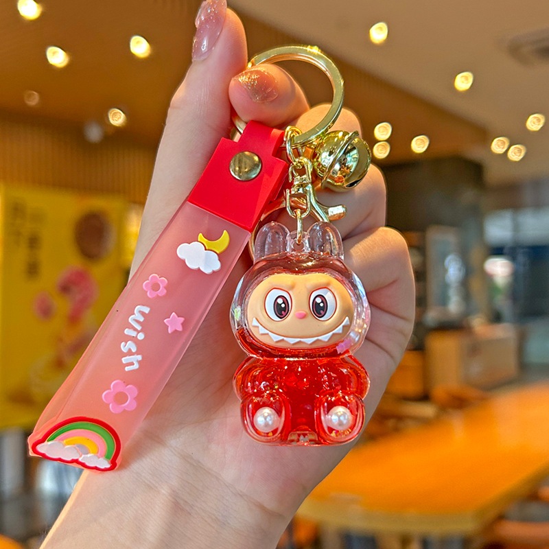 Jual KEYCHAIN ACRYLIC OIL FILLED CREATIVE QUICKSAND GANTUNGAN KUNCI ...