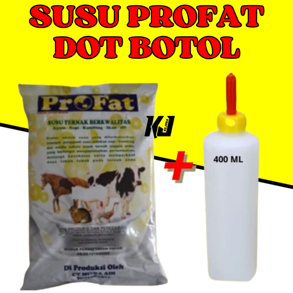 Jual Paket Susu Profat Dot Botol Susu Sapi Kambing kerbau sapi domba ...
