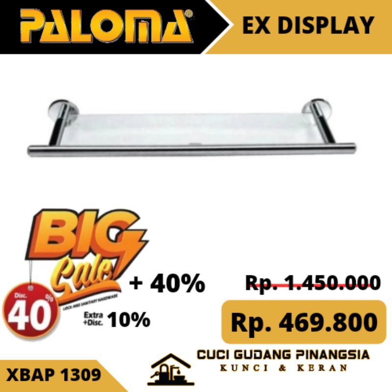Jual PALOMA BAP 1309 RAK SABUN KAMAR MANDI TEMPAT SABUN SHAMPOO BRASS ...