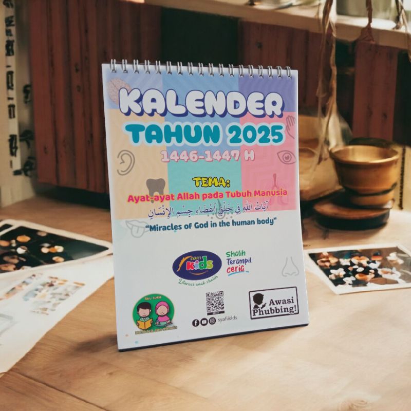 Jual Kalender Meja 2025 Edisi Anak Full Color 16*22 cm | Shopee Indonesia